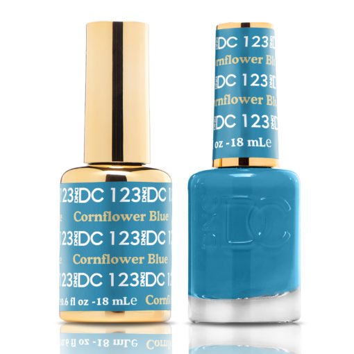 DC Duo Gel - CORNFLOWER BLUE #123 - Cali Beauty Supply