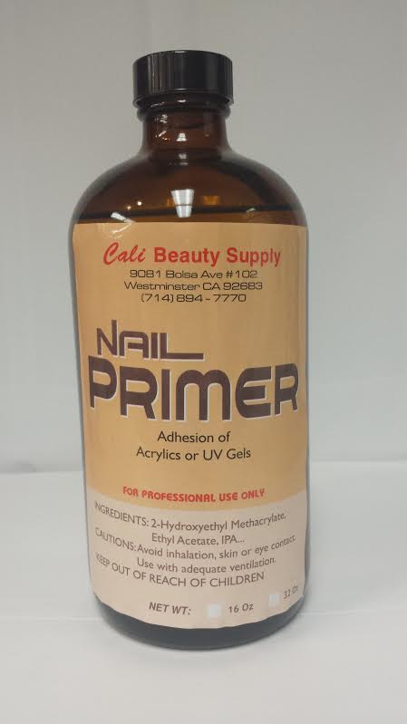Cali Beauty Supply - Nail Primer (16 oz) - Cali Beauty Supply