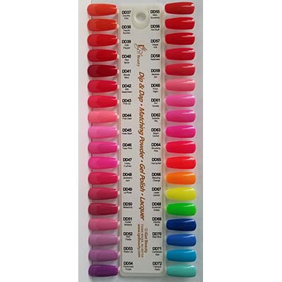 Igel Color Chart #2 (37-72) - Cali Beauty Supply