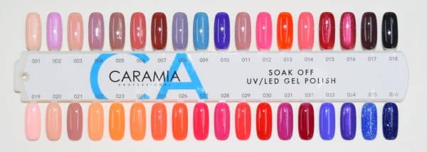 Caramia - Whole Line - 288 colors (Free Colors Chart Book) - Cali ...