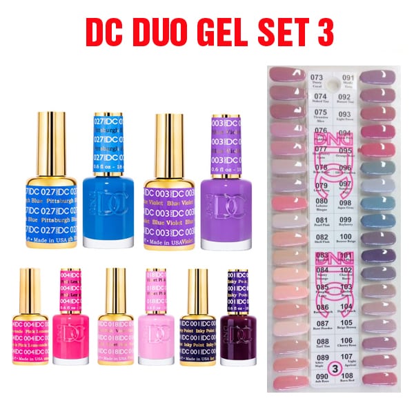 DC Duo Gel Set 3 (from 073-108) - Cali Beauty Supply