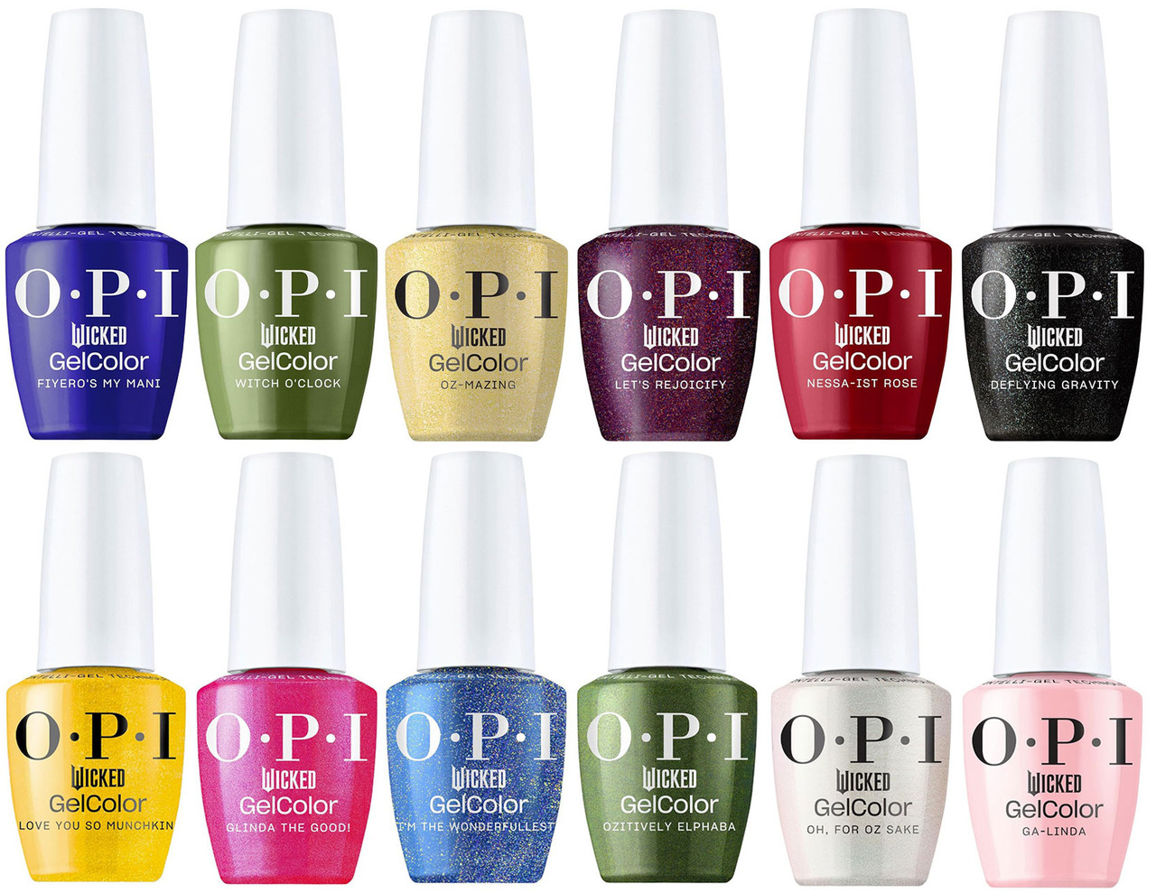OPI Gel Color Wicked Holiday Fall 2024 Collection – 12 PCS - Cali ...